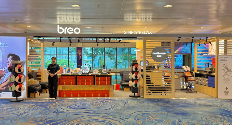 Visit us in SG-Changi T1 Store – Breo Singapore